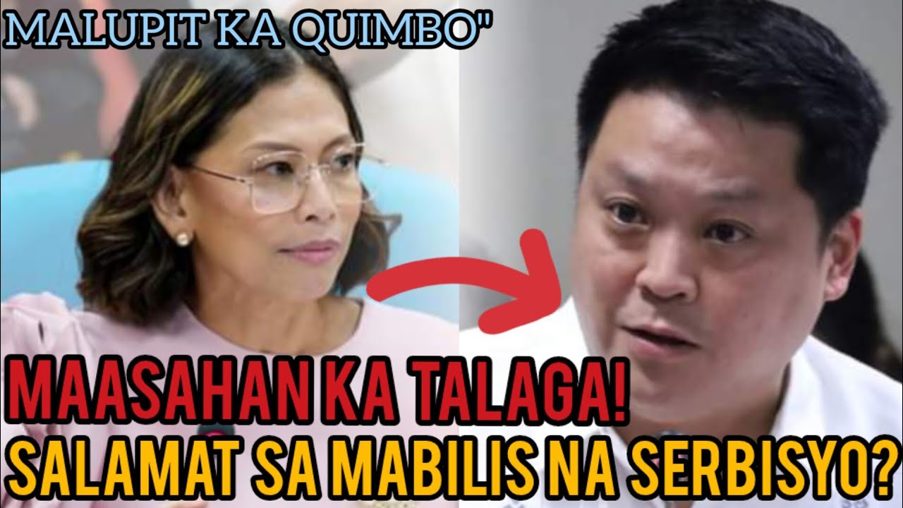 STELLA QUIMBO SIPSIP SA DSWD! QUIMBO KULANG NA LANG LUMUHOD KAH REX ...