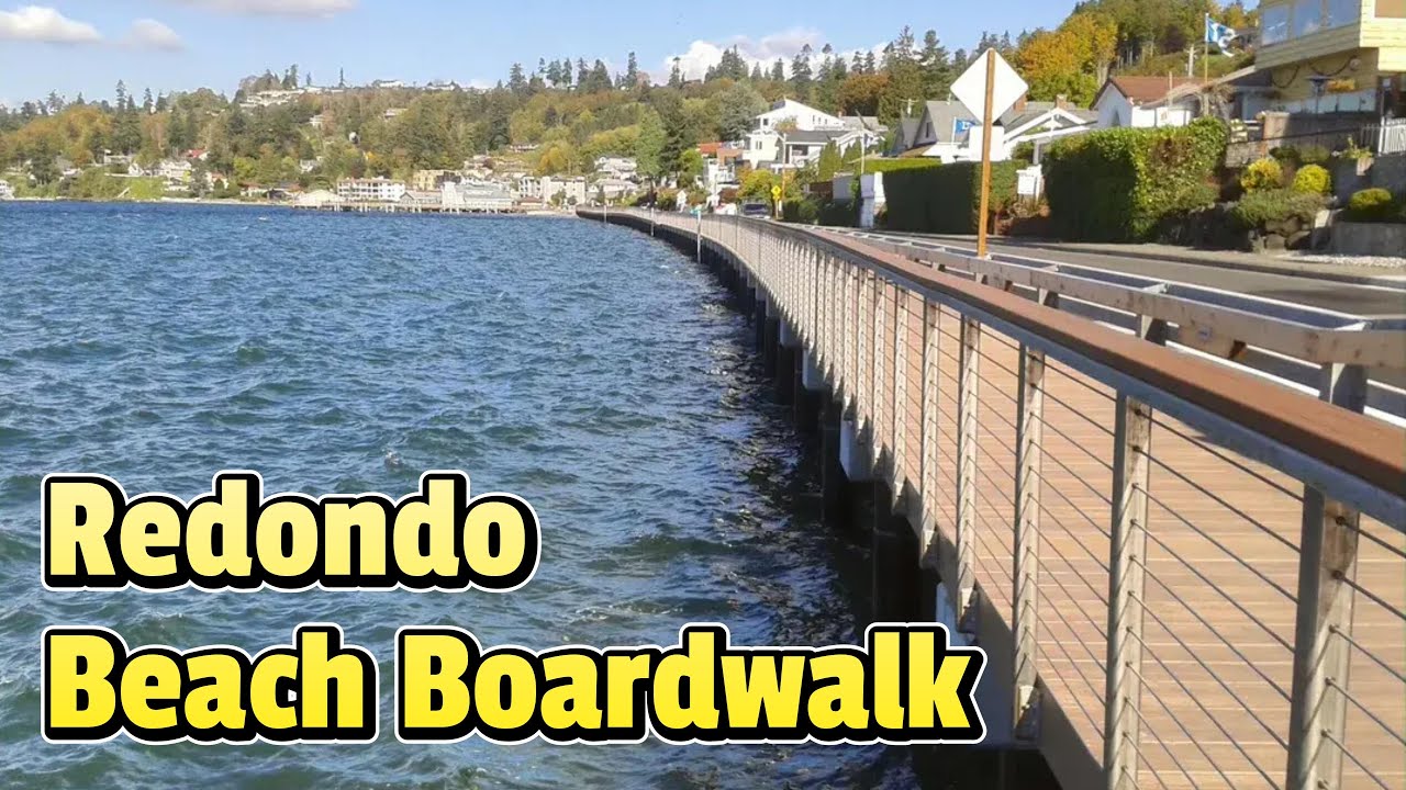 Redondo Beach Boardwalk - Des Moines Washington - YouTube
