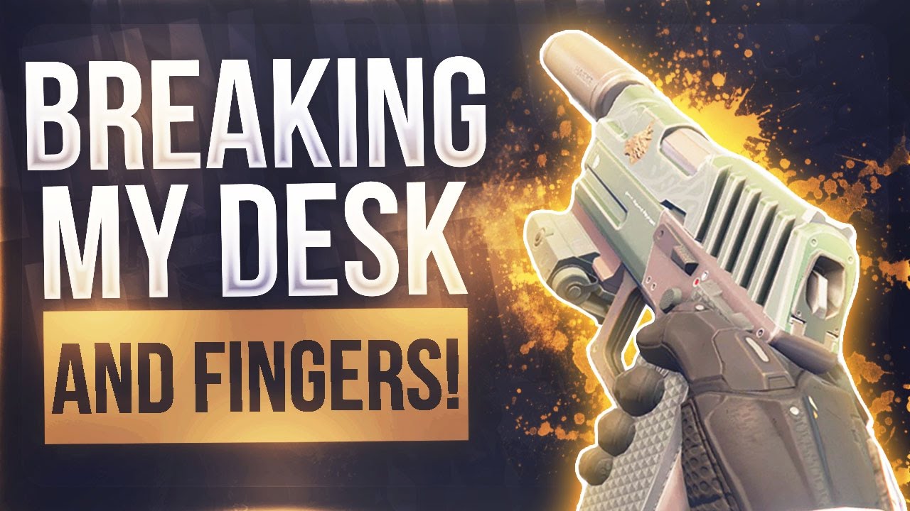Destiny BREAKING MY DESK AND MY FINGERS - Destiny SO MUCH RAGE - YouTube