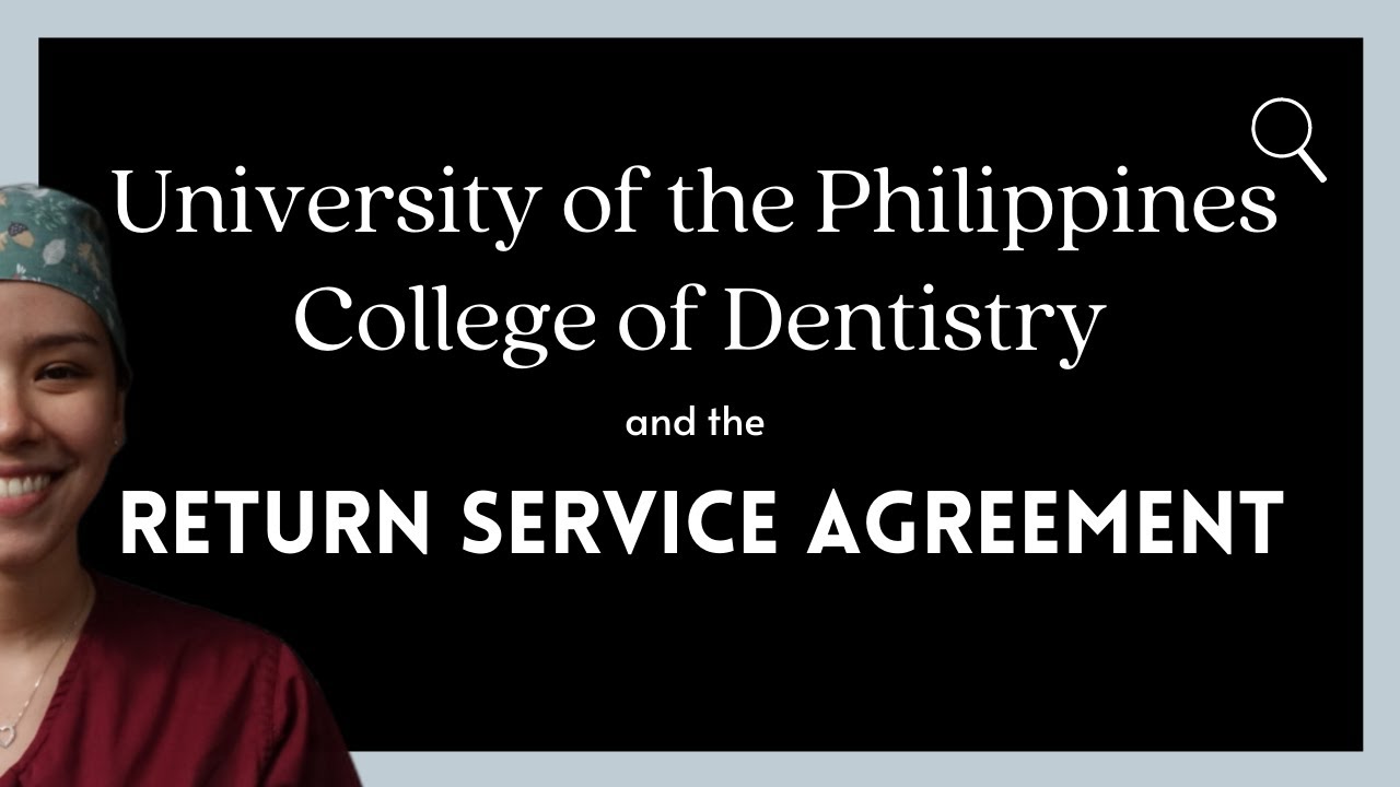 Return Service Agreement 101 📄 University of the Philippines College of ...