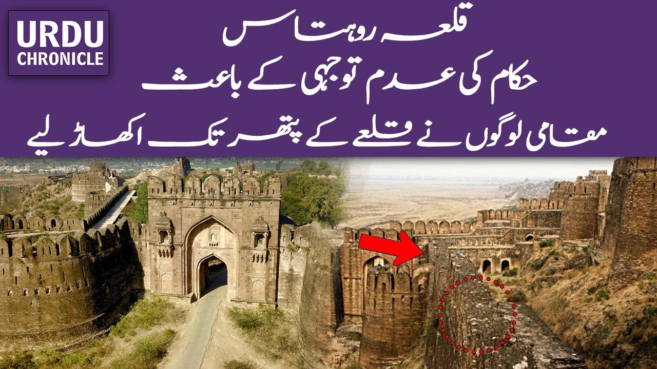 Rohtas Fort Why Government Not Paying Attention Urdu Chronicle Rohtas Fort Why Government Not Paying Attention Urdu Chronicle