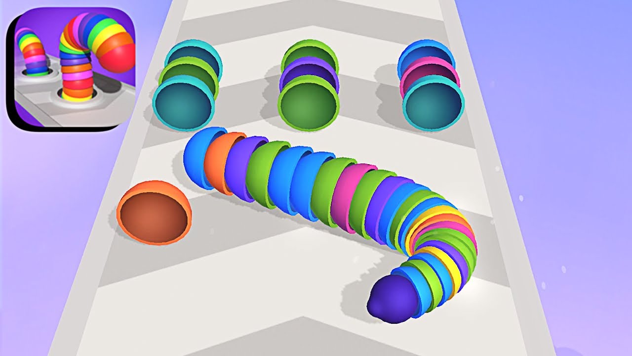 Sluggy Run - All Levels Gameplay Android,ios (Levels 62-64) - YouTube