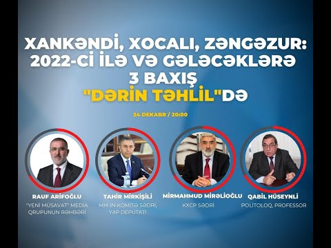 Qalmaqallı debatın II hissəsi! Mirmahmud Mirəlioğlu,Tahir Mirkişili, Qabil Hüseynli \