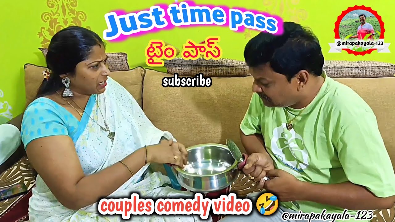telugu comedy couples| funny comedy | husband wife comedy videos 😂🤣 - YouTube