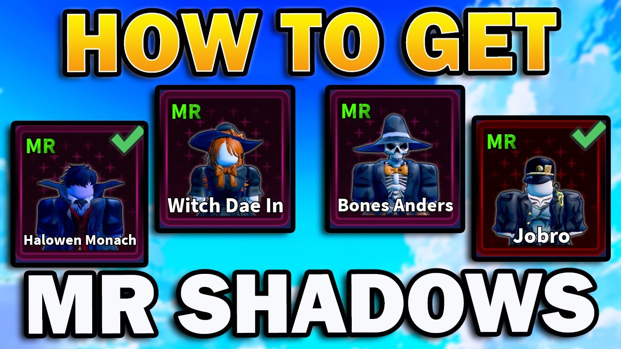 How To Get MR Rank Shadows in Arise Crossover - YouTube