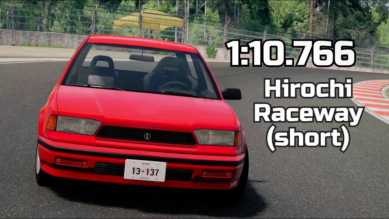 1:10.766 — Hirochi Raceway (short) Hotlap on Ibishu Covet - YouTube