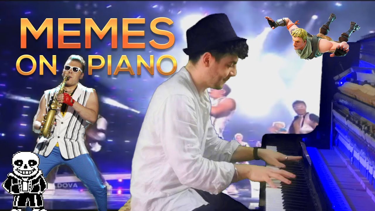 BEST MEMES ON PIANO - YouTube