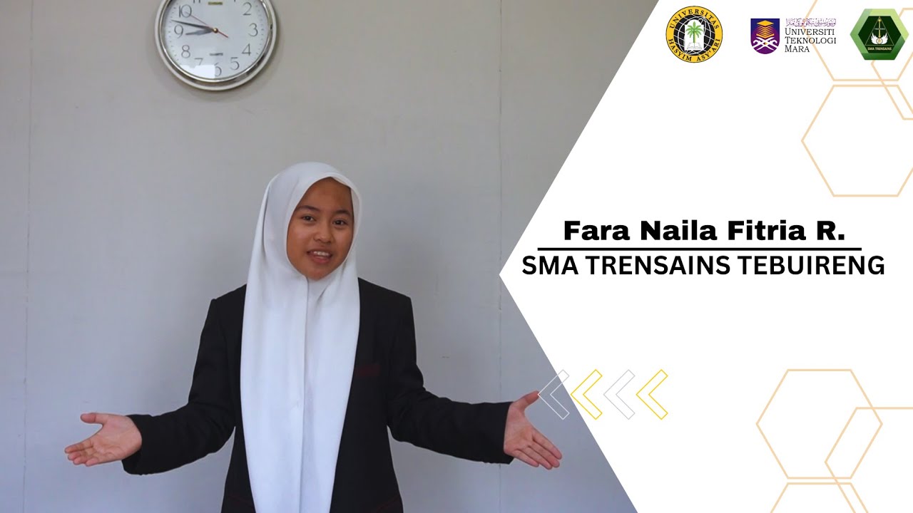 FARA NAILA FITRIA RAHMAWATI - SMA TRENSAINS TEBUIRENG - KHITOBAH - YouTube