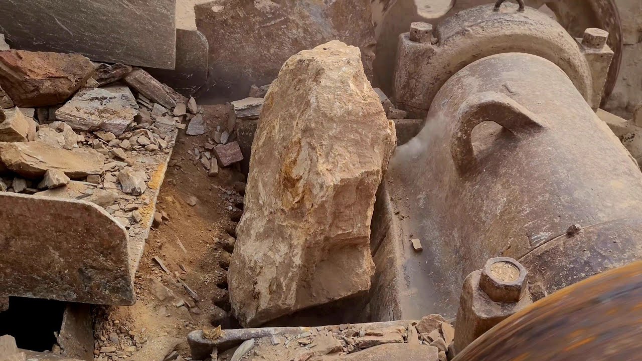 Amazing Huge Rocks Crushing | Satisfying Stone Crushing | Jaw Crusher ...