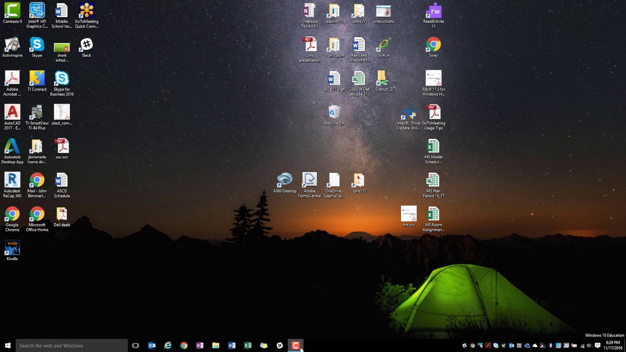 Windows 10 - Taskview and multiple desktops - YouTube