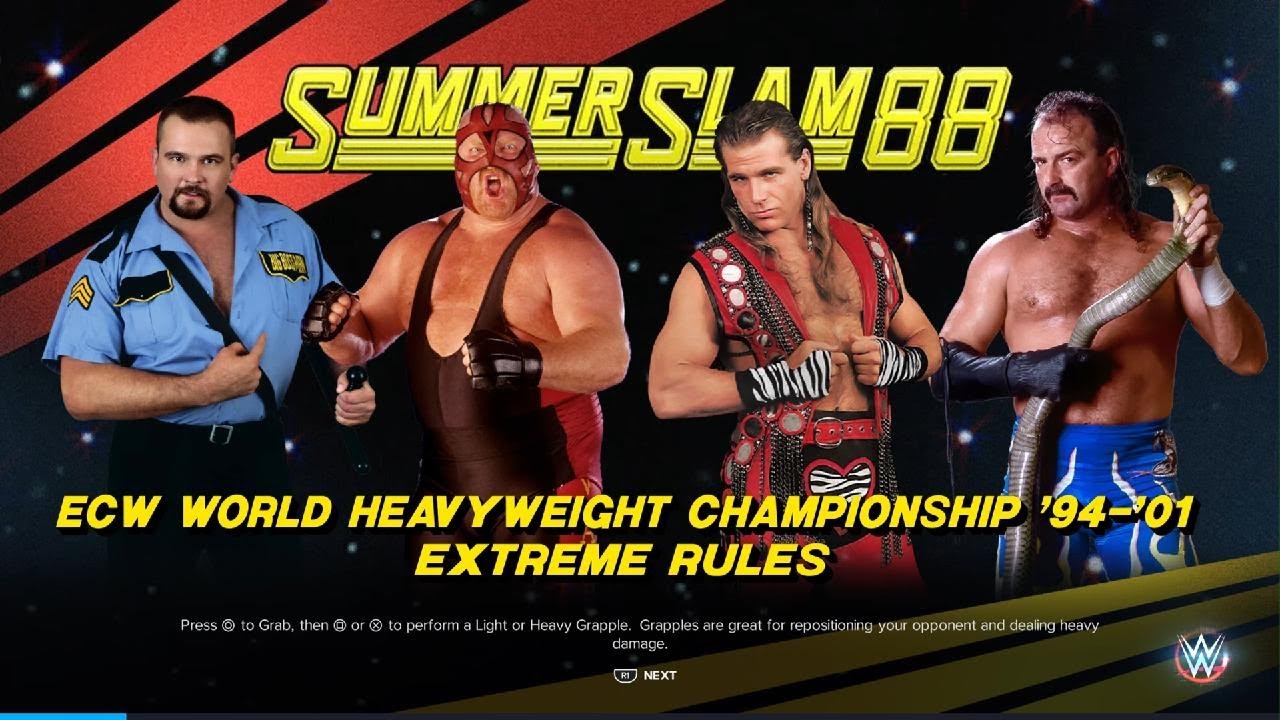 Shawn Michaels/Big Boss Man/Vader/Jake 'The Snake' Roberts - WCW World ...