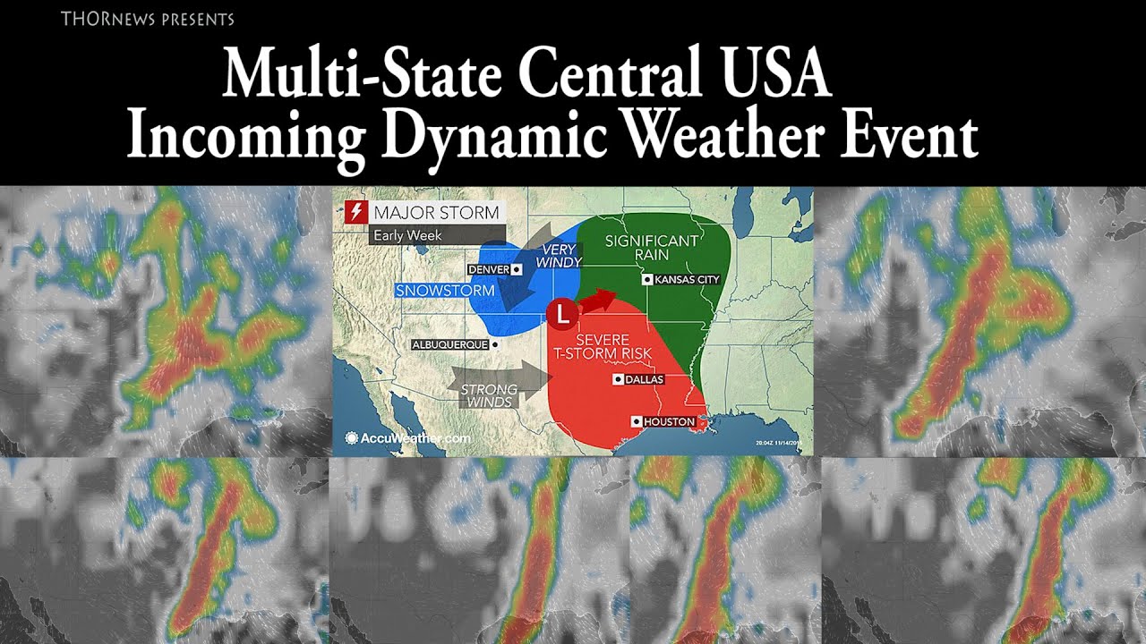 Big Storm Coming! Incoming Multi-State Dynamic Weather Event. - YouTube