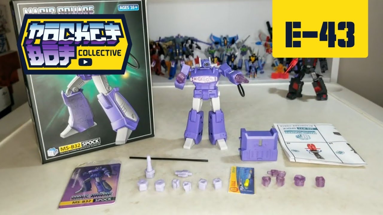 Shockwave [ Magic Square MS-B32 Spock ] - YouTube
