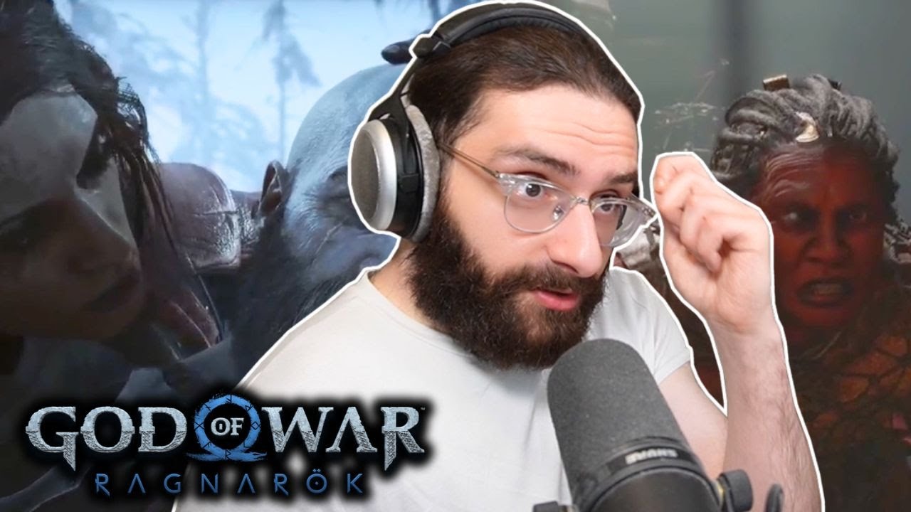 My First God of War: Ragnarok Playthrough Part 6 Gryla and Athena Fight ...