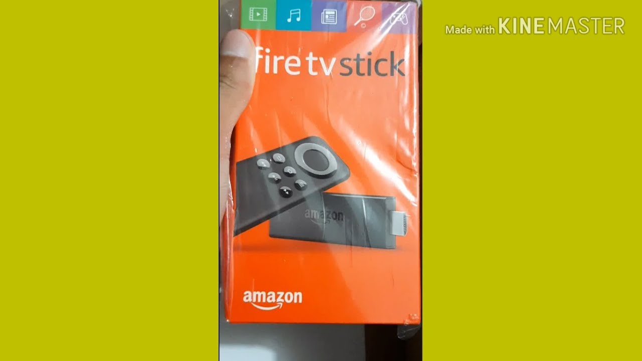 UNBOXING AMAZON TV FIRE STICK-BASIC EDITION! - YouTube