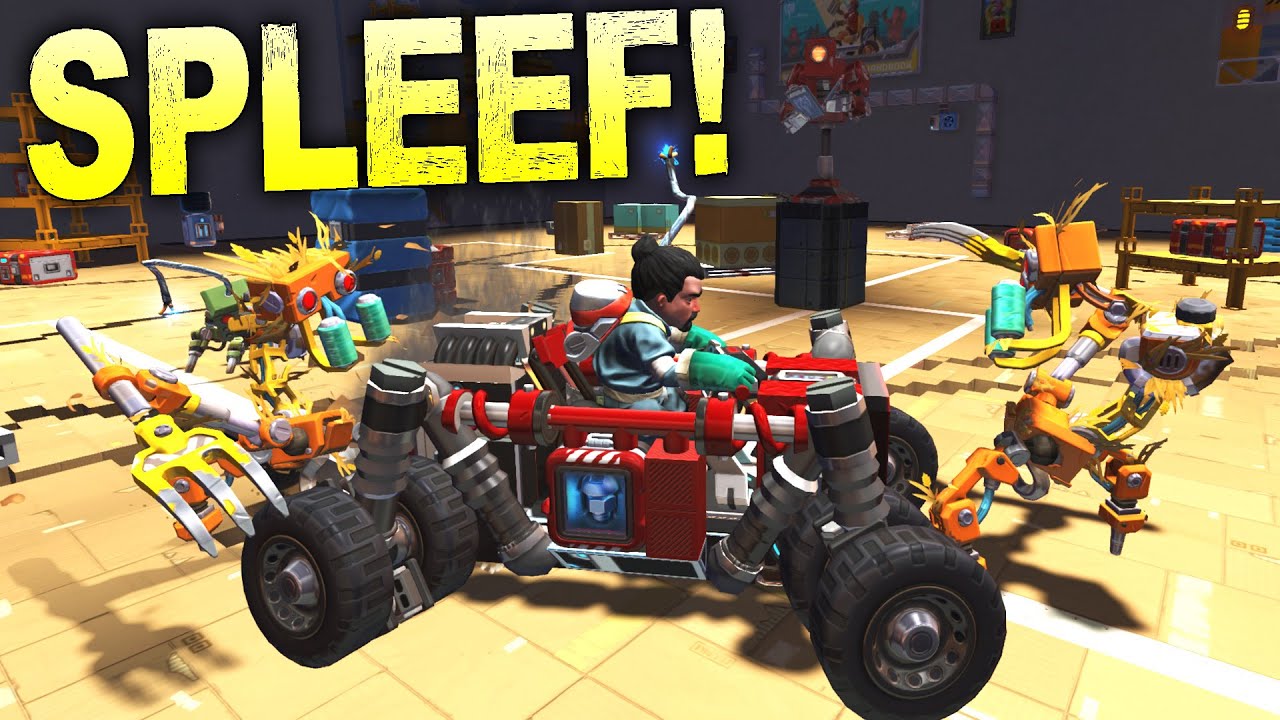 Spleef, But The Arena Attacks You! - YouTube