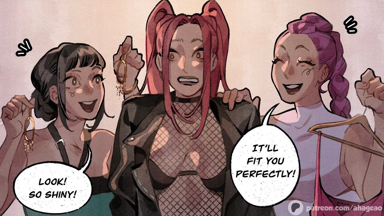 Huntrix Go Shopping!😍🛒🛍️ KPop Demon Hunters Comic Dub - YouTube