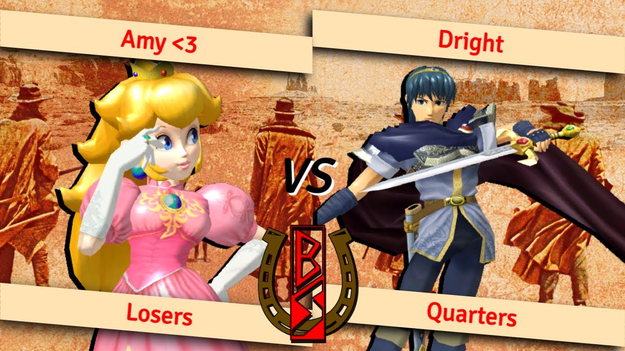 BS27 - Amy (Peach) vs Dright (Marth) - Melee Singles - LQF - YouTube