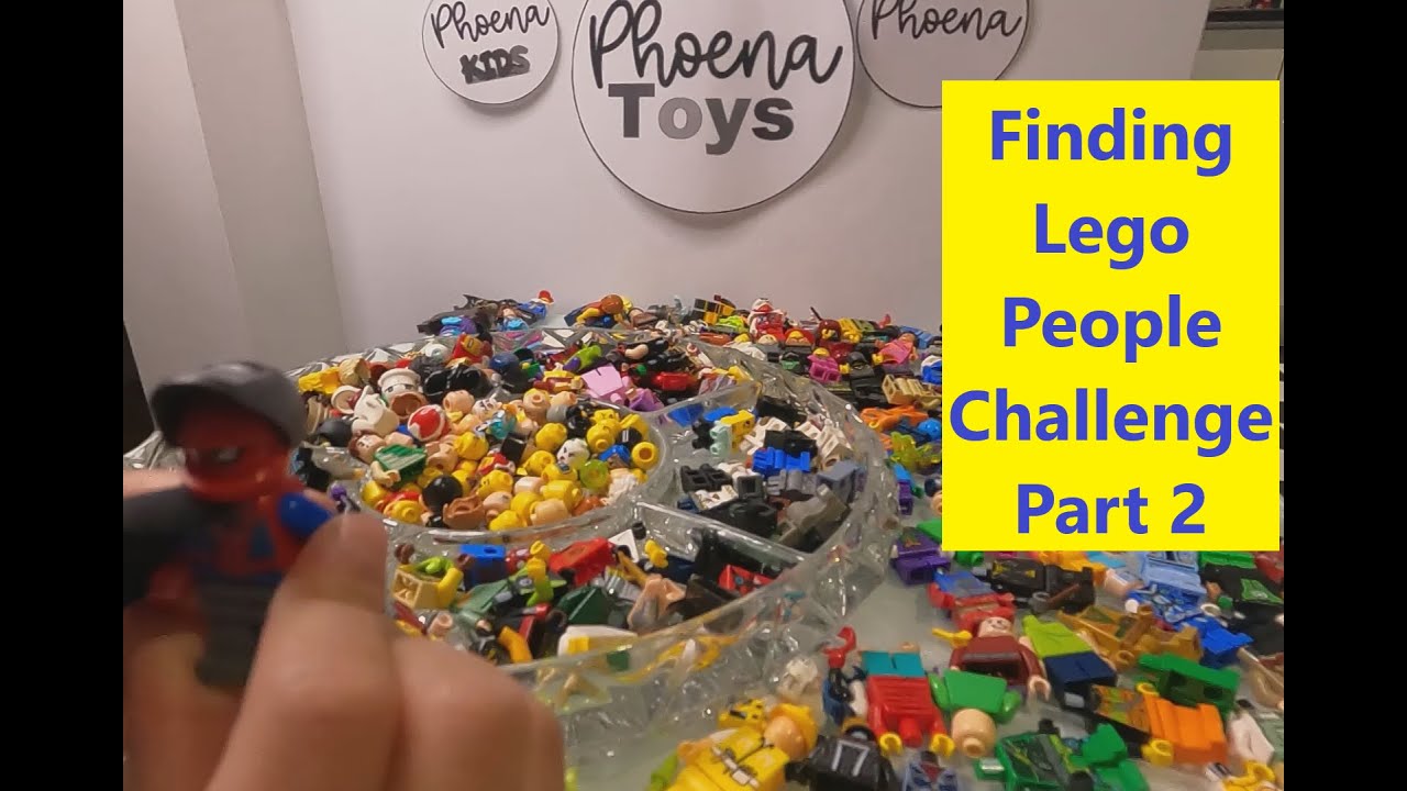 Toys : Finding Lego People Part 2 - YouTube