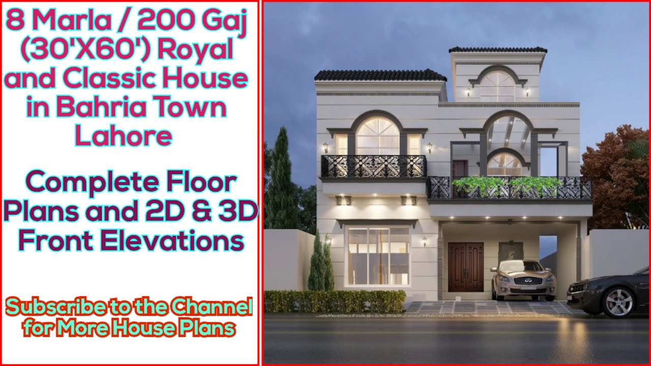 Beautiful House in Pakistan - 200 Gaj House Design - Complete Design ...