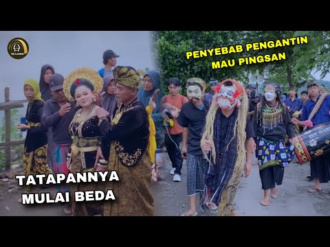 PENGANTIN JANEPRIE NYONGKOL KE EMBUNG RAJA HISTERIS MAU PINGSAN DENGAN TOPENG INI SANGAT MENGERIKAN