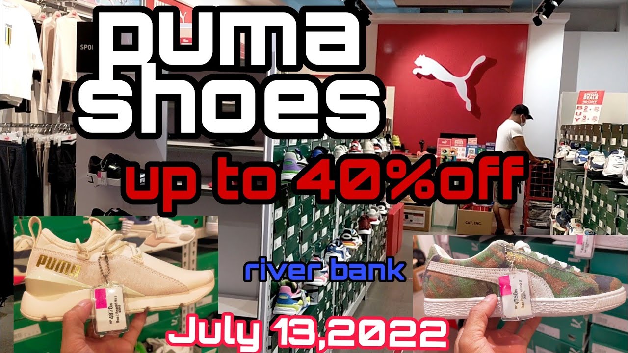 update stock puma shoes up to 40% off marikina river bank | benjz tv ...
