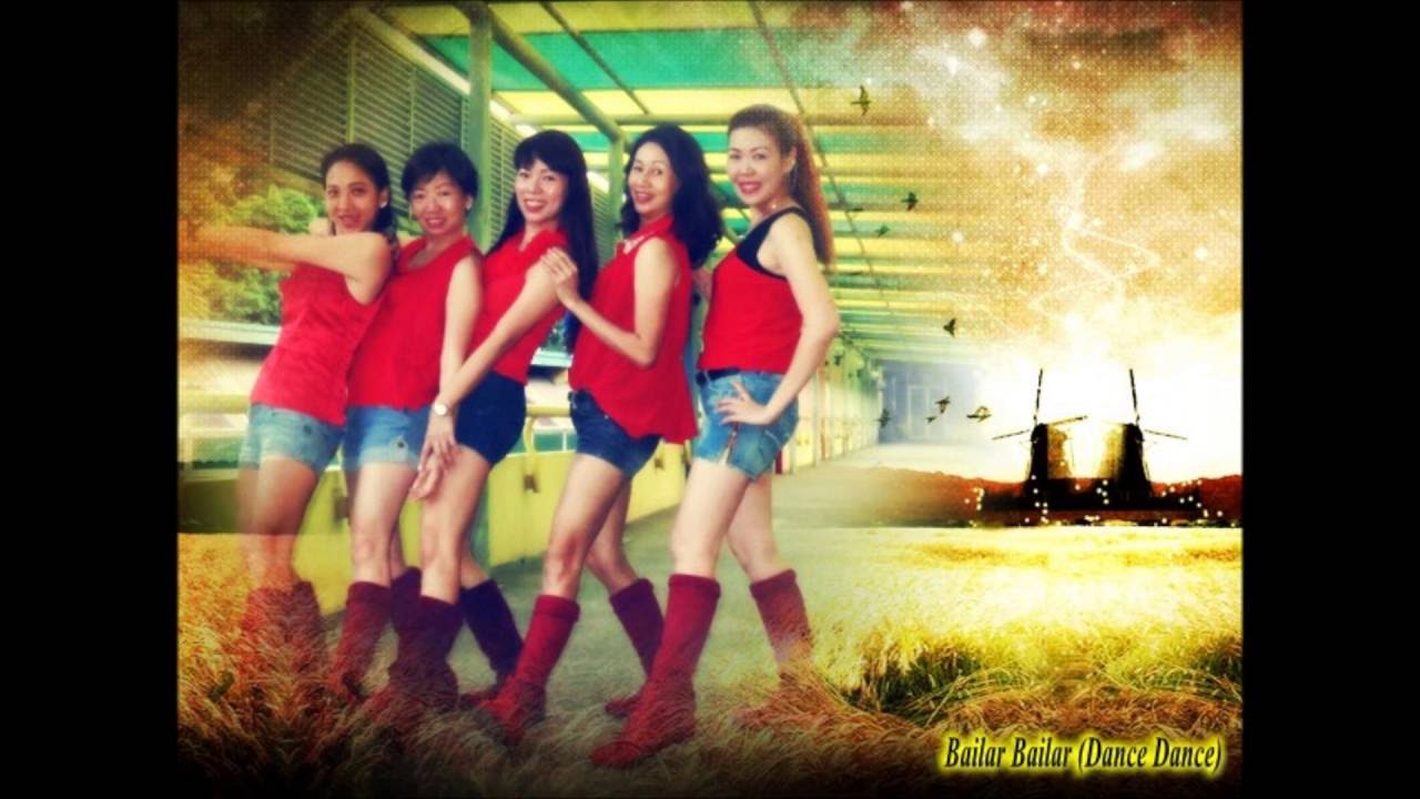 Bailar Bailar (Dance Dance) line dance(Demo) (4/7/16) - YouTube