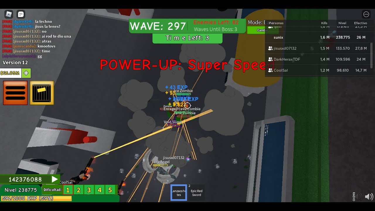 Wave 297 Official video World Record!!!! #roblox - YouTube