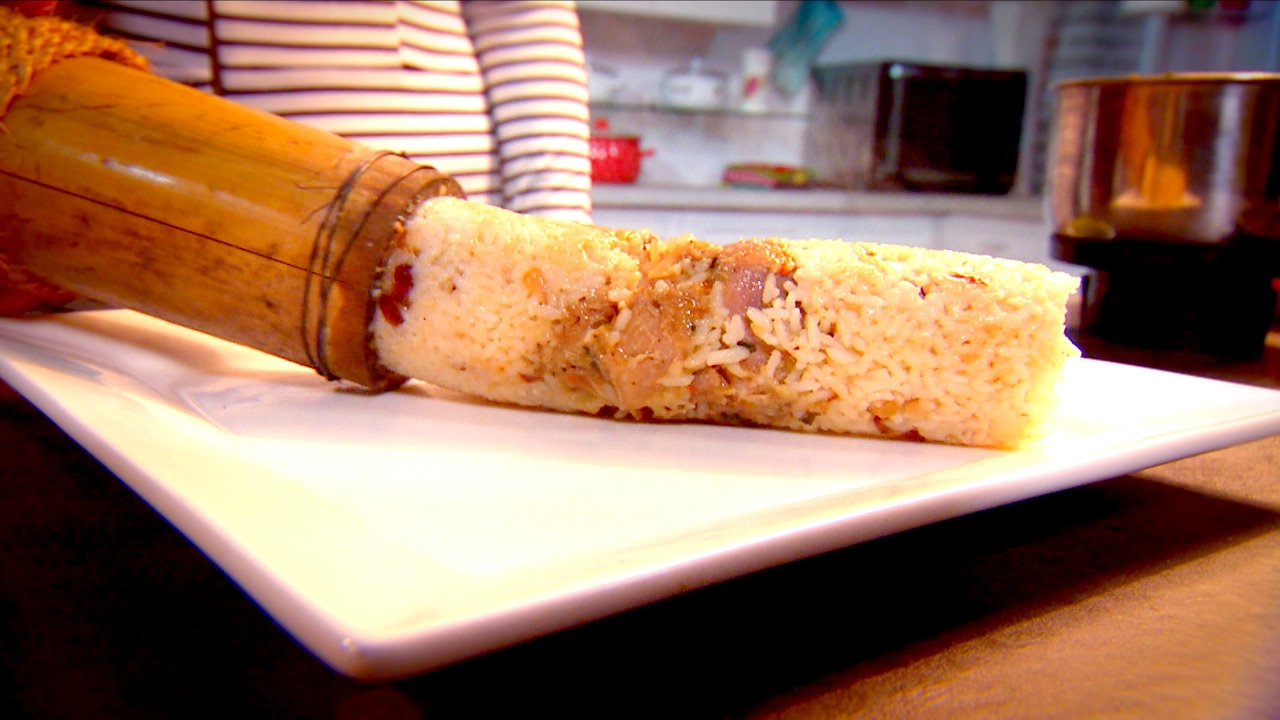 Dhe Ruchi I Ep 71 - Bamboo Mutton Biriyani Recipe I Mazhavil Manorama ...