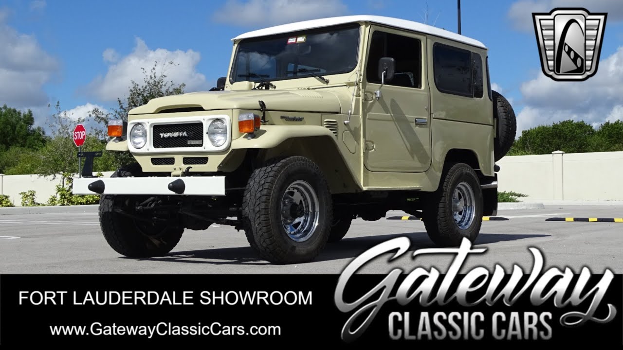 1979 Toyota Land Cruiser FJ40 Diesel - Gateway Classic Cars of Fort ...
