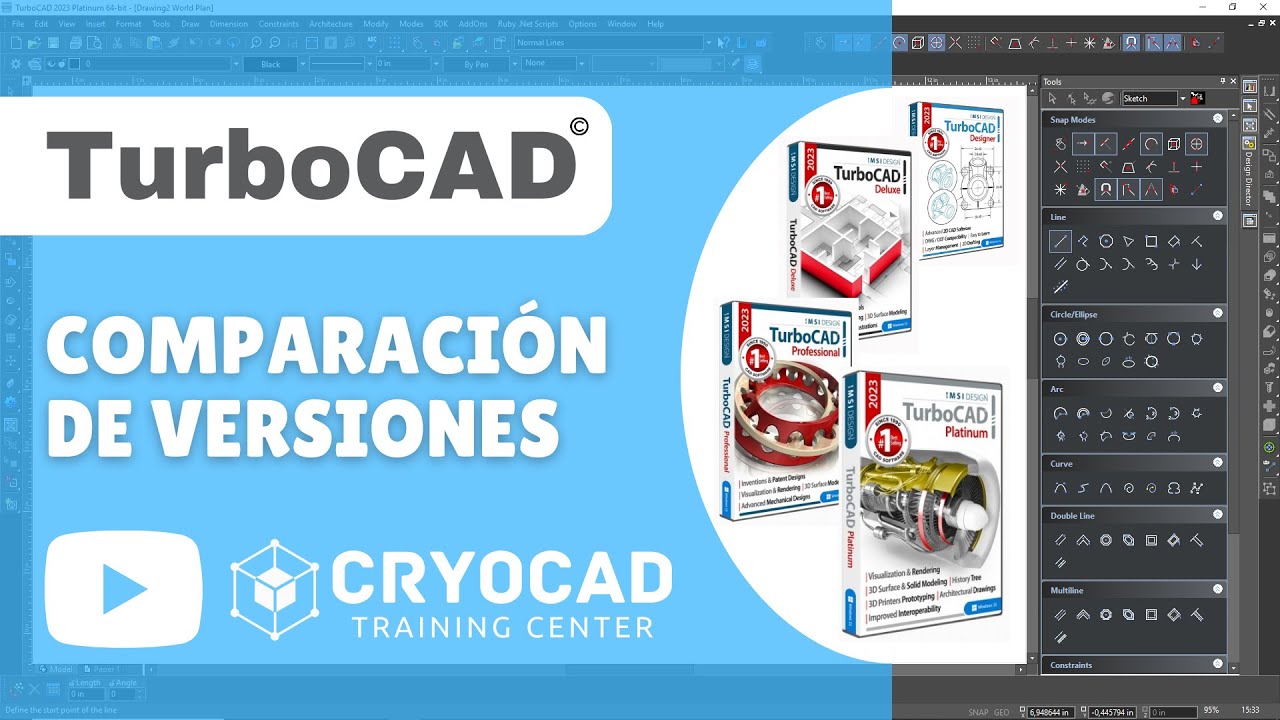 Comparativa de versiones TurboCAD | Elige la edición ideal para tus ...