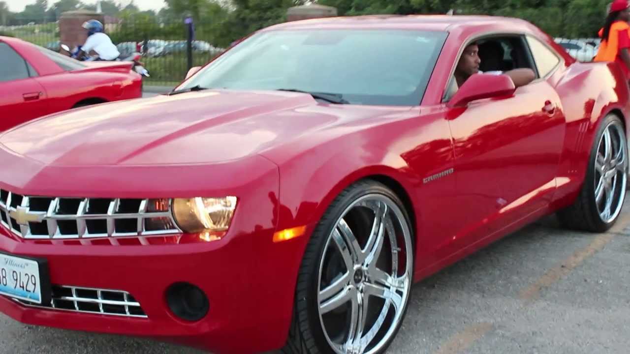 Camaro on 26's - YouTube