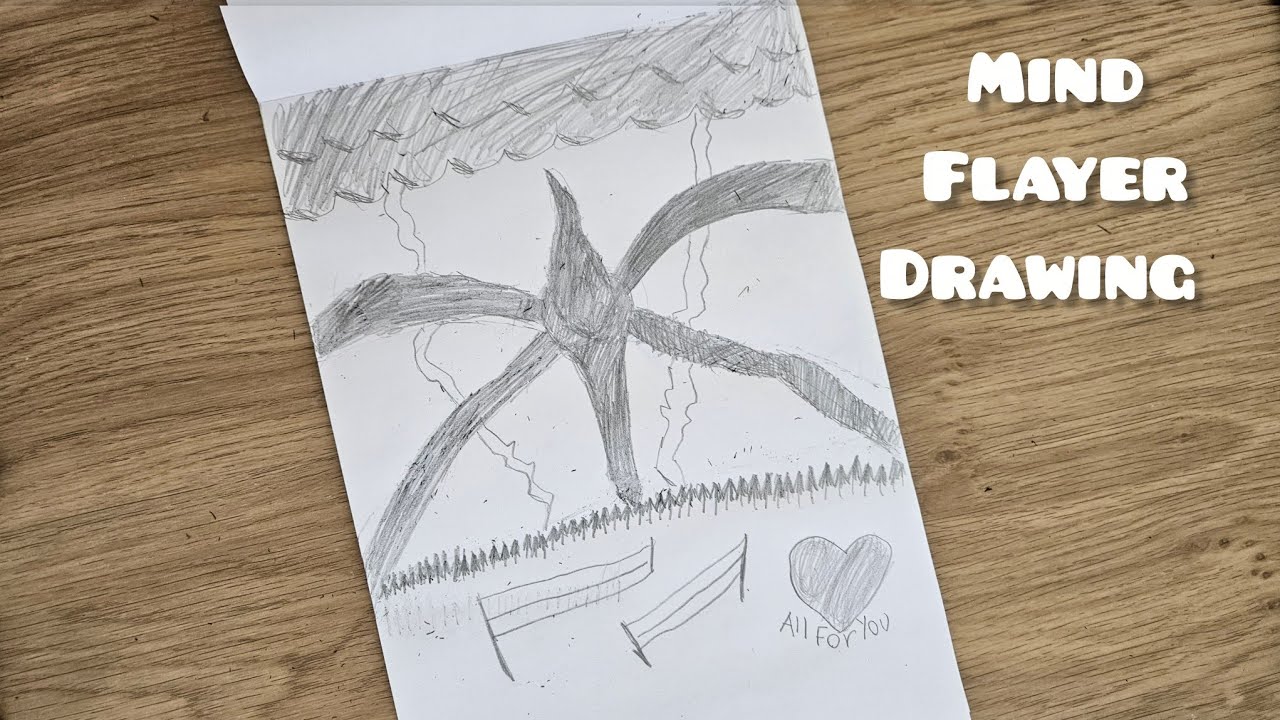 Mind flayer drawing - YouTube