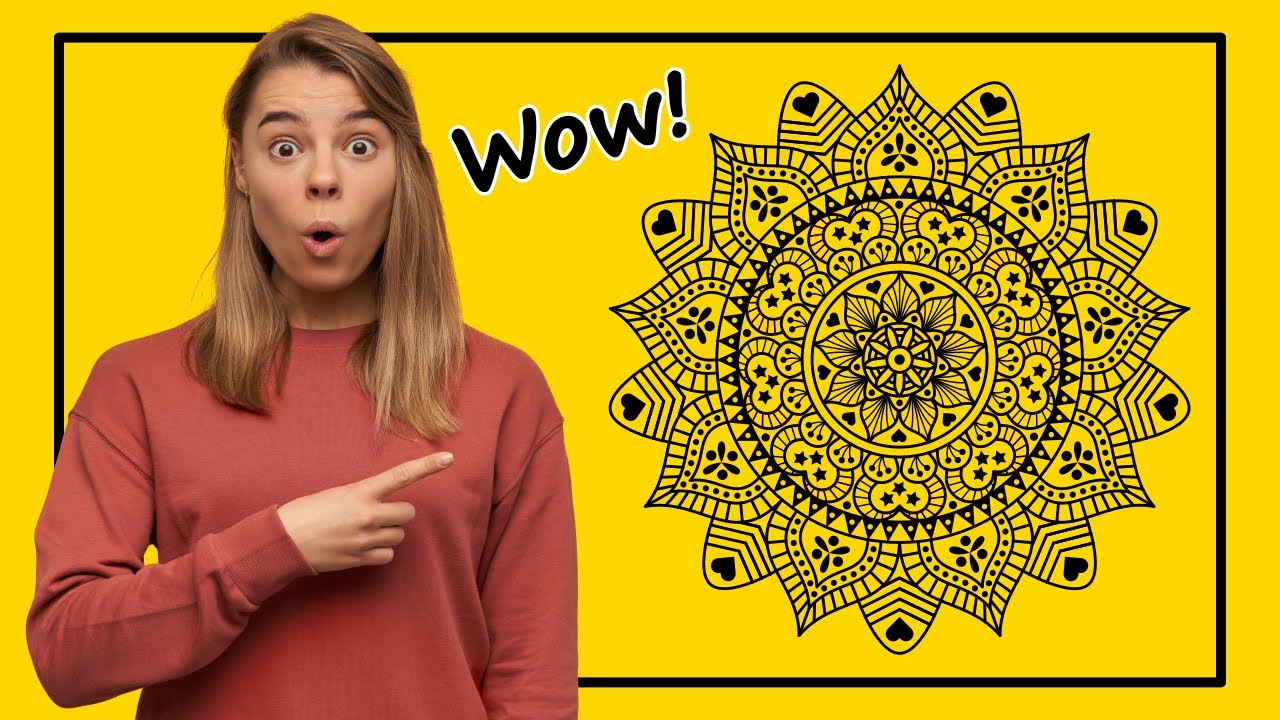 How To Draw Mandalas In Inkscape | Step By Step Guide - YouTube