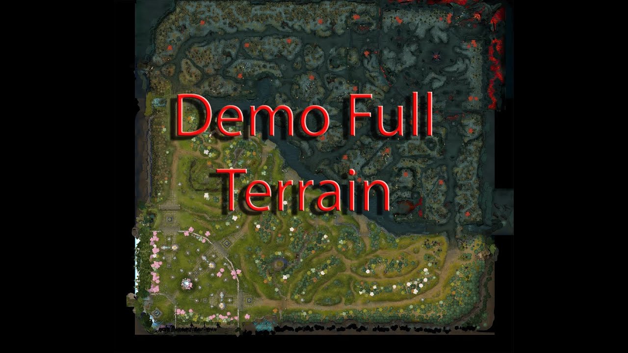 how to demo full terrains in dota 2 2025 - YouTube