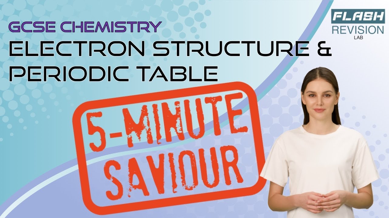 5-Minute GCSE Chemistry: Electron Structure & The Periodic Table ...