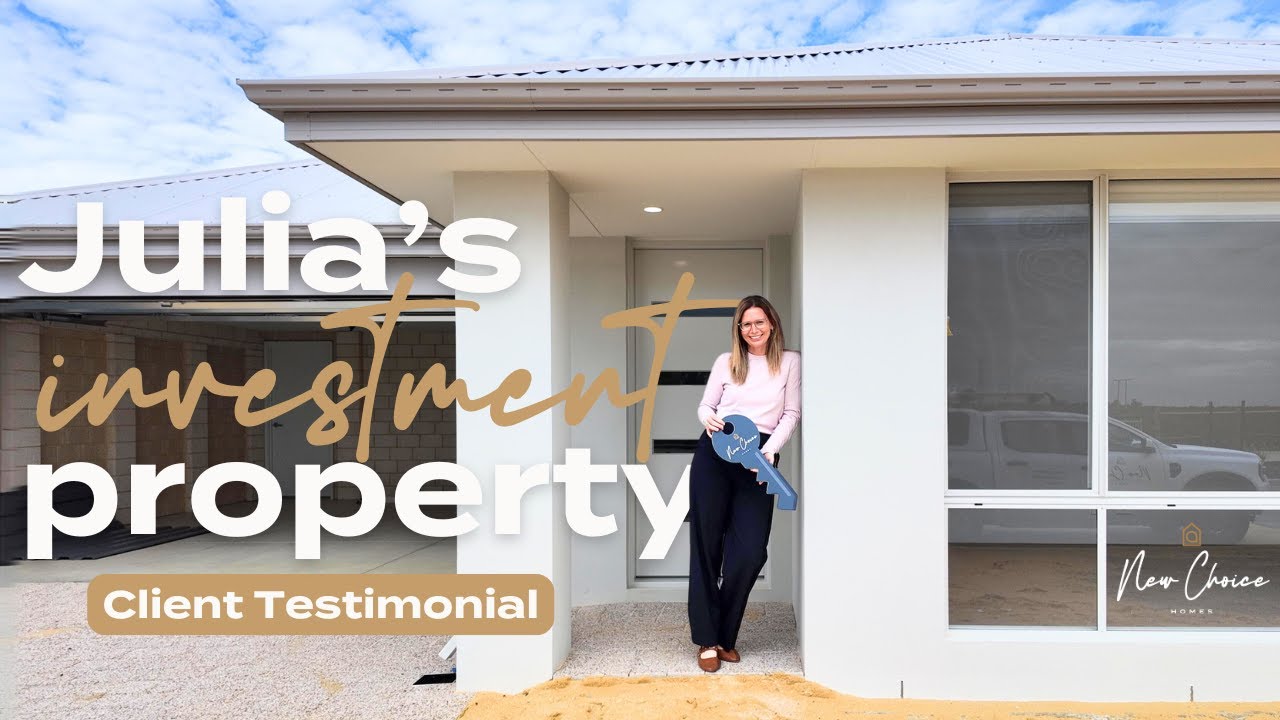 Inside Julia's Investment Property | New Choice Homes - YouTube