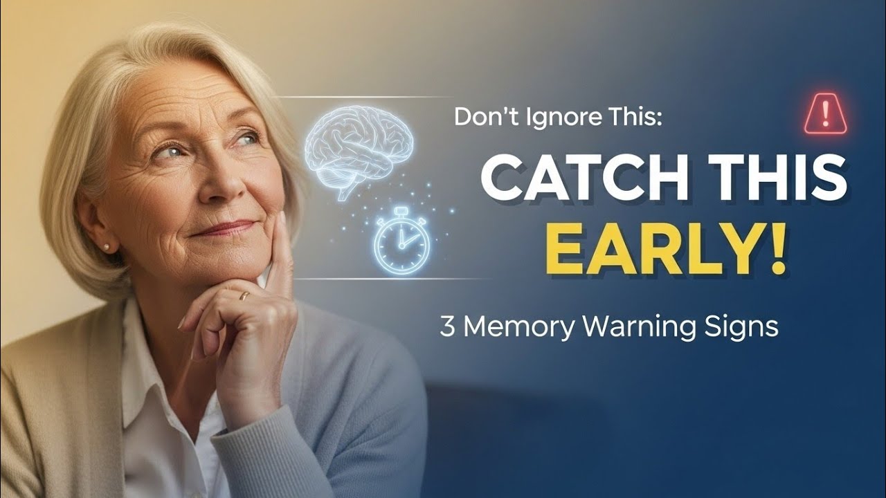 For Seniors Over 60: 3 Early Memory Warning Signs You Should Not Ignore ...