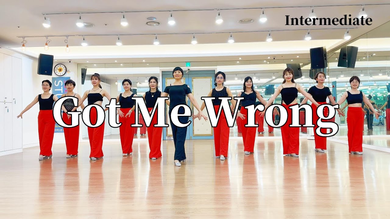 Got Me Wrong Line Dance (Intermediate) - YouTube