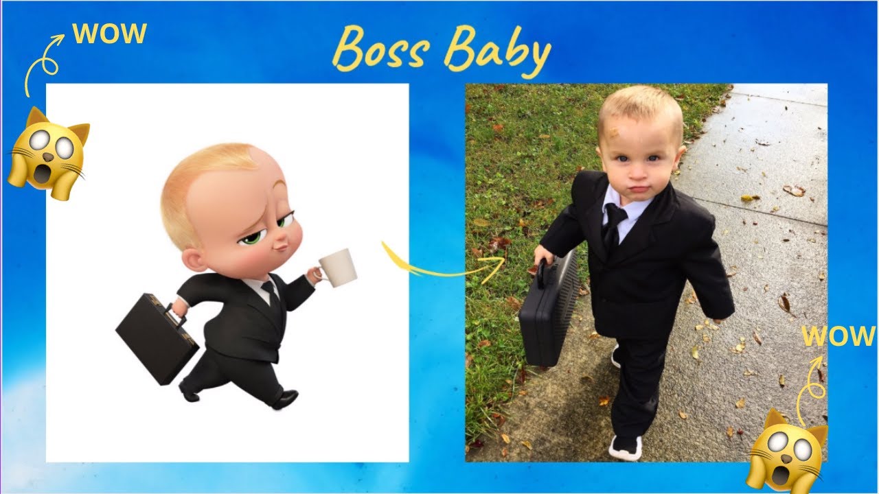 The Boss Baby Characters IN REAL LIFE - YouTube