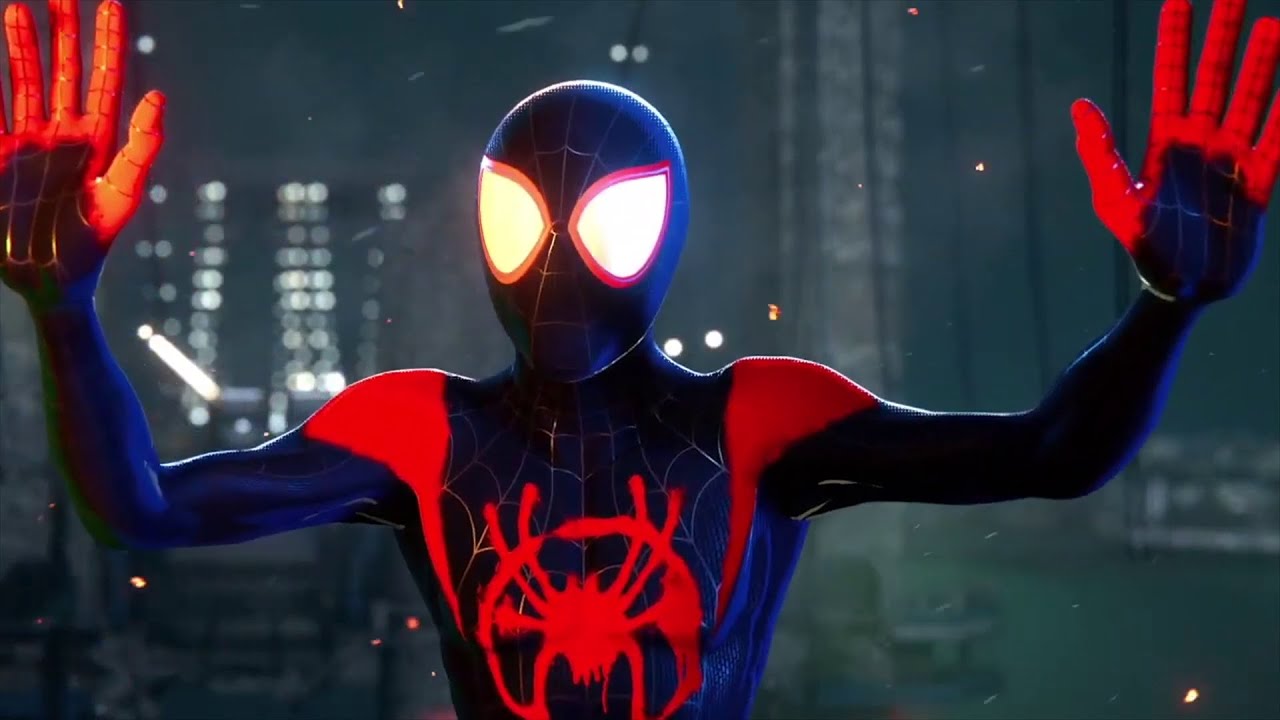 The Bridge Scene - Spider-Man: Into the Spider-Verse Marvel’s Miles ...