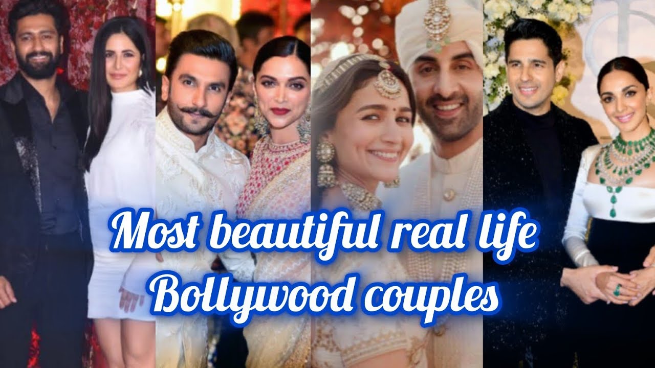 Most Beautiful Real Life Bollywood Couples || Bollywood Couples ...