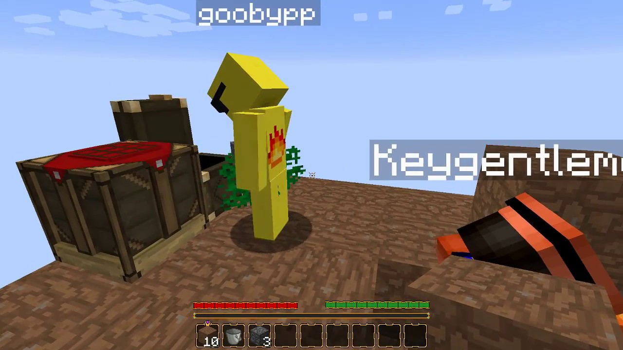 GOOBY GAMING GANG S3 - MINECRAFT - PART 2 (SKYBLOCK BOOBS) - YouTube