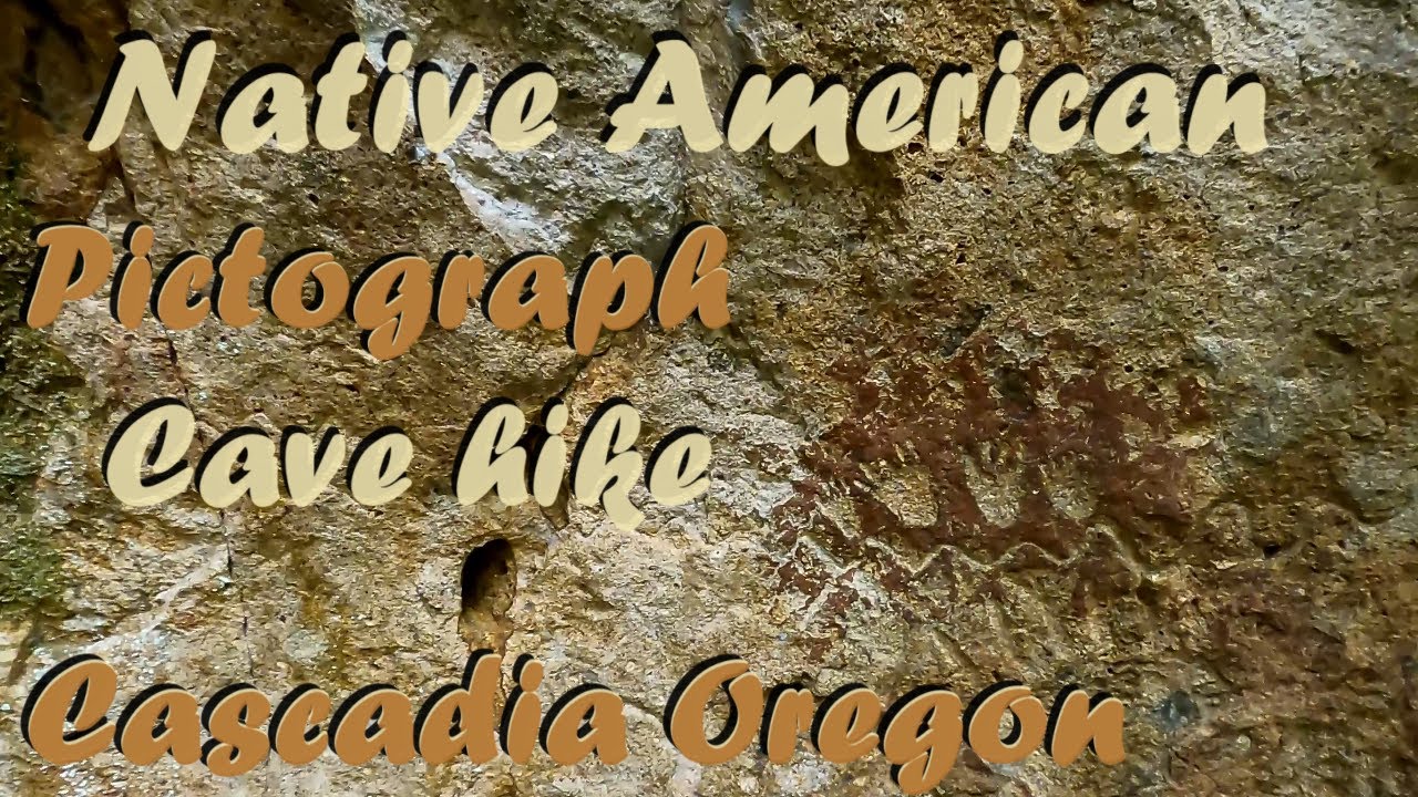 Native American Pictograph Caves hike, Cascadia Park Oregon, along ...