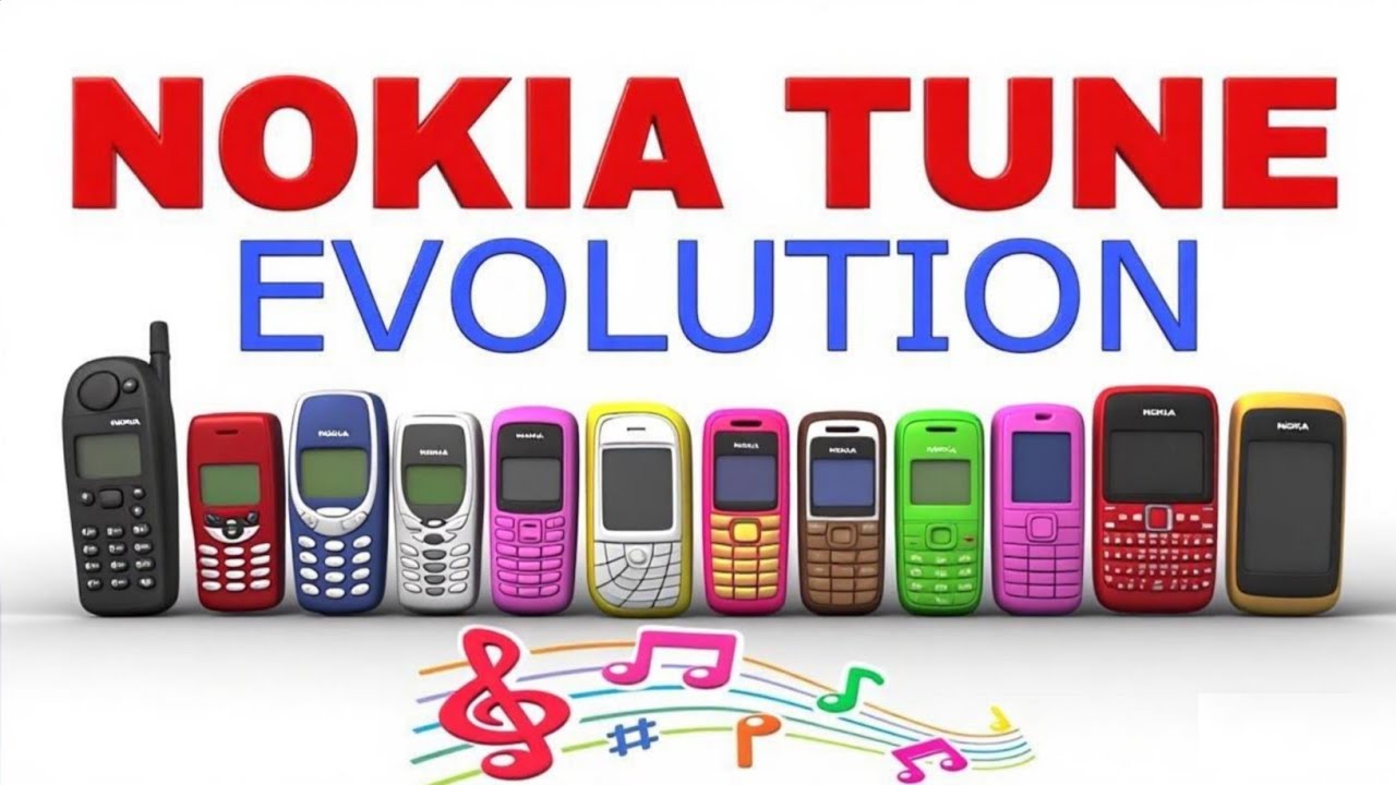 Nokia Tune Evolution Collection | Evolution of Nokia Ringtone - YouTube