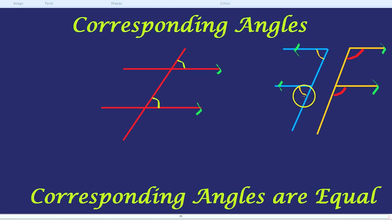 Corresponding Angles Are Equal YouTube Corresponding Angles Are Equal YouTube