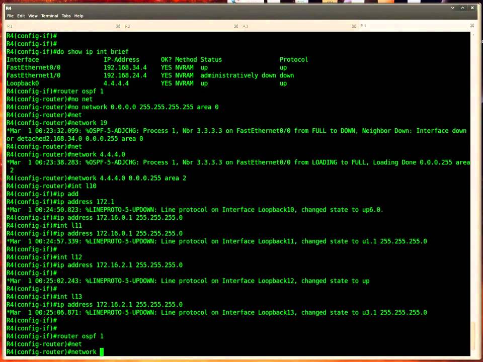 OSPF Intermediate Lab in GNS3 - Part 2/2 - YouTube