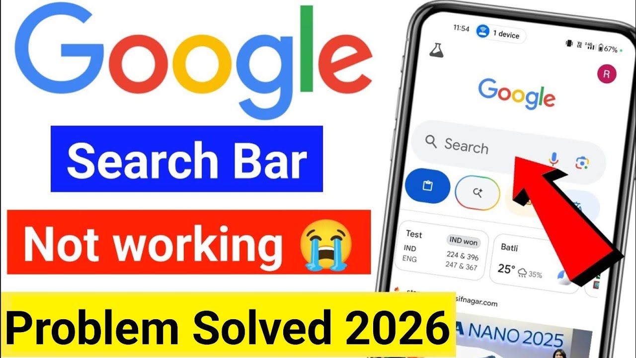 Google Search Not Working Problem | How to Fix Google Search Not ...
