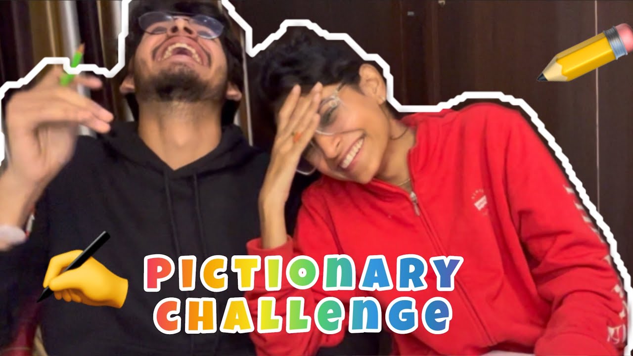 Bollywood Pictionary challenge ️😂 || Mahi Kapoor - YouTube