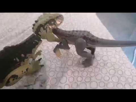 dinosaurios vs dinosaurios xD - YouTube